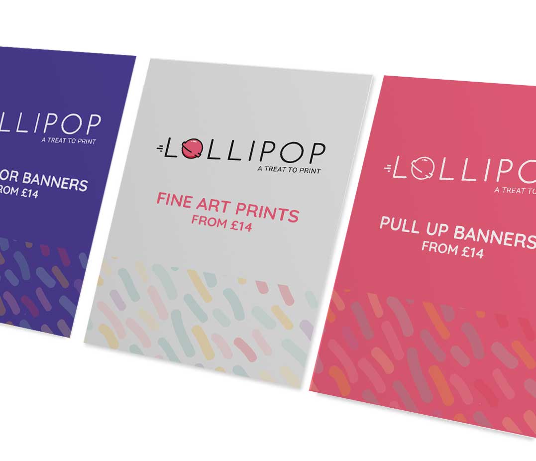 Lollipop Print-Present your work with pride with display boards ...