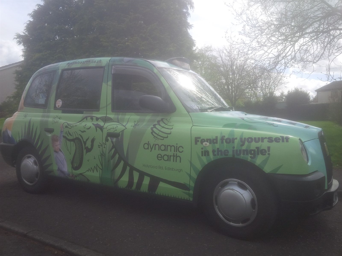Lollipop Print-Taxi Printing: Full Livery